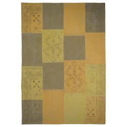 Kayoom Teppich &raquo;Lyrical 210&laquo; rechteckig 13 mm H&ouml;he Handgefertigt, hochwertig verarbeitetes Unikat im Antik-Design bunt Baumwolle B : 160cm 1 Stk., 13mm, L: 
