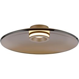 Neuhaus PURE LED Deckenleuchte &raquo;PURE Moon&laquo; LED-Board 1 Stk. Warmwei&szlig; Dimmf&auml;hig &uuml;ber separaten Dimmer 1, &Oslash; 50cm H: 11,2cm, 1 Stk.