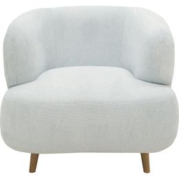 Home Affaire Sessel &raquo;Tistam&laquo; Formsch&ouml;ner Polstersessel, perfektes Einzelst&uuml;ck, organische Form blau 95% Polyester, 5% Nylon Struktur weich, B/H/T: 