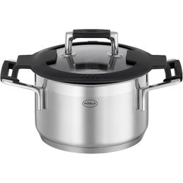 R&ouml;sle R&Ouml;SLE Kochtopf &raquo;SILENCE PRO&laquo; Edelstahl 18/10 silber 1,9 l + &Oslash; 16cm + H&ouml;he 10,5cm