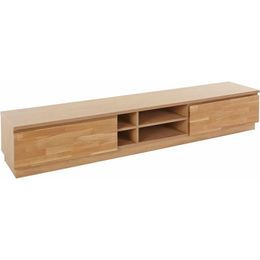 Home Affaire Lowboard Kommode, Breite 200 cm, teilmassiv, FSC -zertifiziert braun Einheitsgr&ouml;&szlig;e