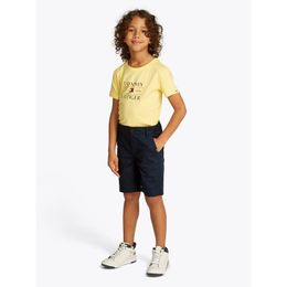 Tommy Hilfiger Jungen Shorts &raquo;1985 CHINO SHORT&laquo; mit Logostickerei blau 3 (98), N-Gr