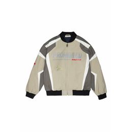 Prohibited Jacke 'Hyperlane Racing' Damen Gr&ouml;&szlig;e XXXL taubenblau / schlammfarben / silbergrau / khaki Sommerjacke