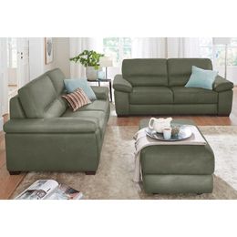 Calia italia Polstergarnitur &raquo;Gaia, hochwertige Garnitur aus 2-Sitzer & 3-Sitzer im edlen Design&laquo; Set, 2 Stk. tlg. aus pflegeleichtem Luxus-Microfaser