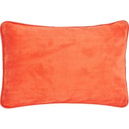 done. Dekokissen &raquo;Softie&laquo; Extra weiche und anschmiegsame Kissenh&uuml;lle ohne F&uuml;llung, 1 St&uuml;ck rot Polyester B/L: 40cm x 60cm, 1 Stk.
