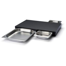 CONTINENTA Schneidebrett &raquo;Duracore schwarz&laquo; 50x32,6x5cm schwarz Zellulosefaser B/H/L: 32,6cm x 5cm x 50cm