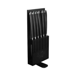 Pinti Inox PINTINOX Steakmesser &raquo;AUDREY ohne S&auml;geschliff, im 6er Klarsichtkarton&laquo; designt von dem K&uuml;nstler Marcell Ziliani Edelstahl, Kunststoff 6