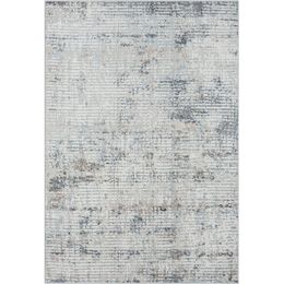 OTTO home Teppich &raquo;Kaylan, LAGERR&Auml;UMUNG&laquo; rechteckig 8 mm H&ouml;he Kurzflor, modernes Design, pflegeleicht, Wohnzimmer beige Polyester B : 80cm 1 Stk., 8mm