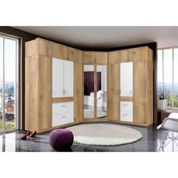 wimex Kleiderschrank &raquo;Click&laquo; ohne Spiegel wei&szlig; B/H/T: 135cm x 199cm x 58cm, T&uuml;ren: 3 Stk.