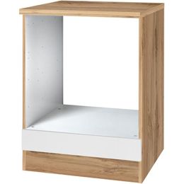 KOCHSTATION Herdumbauschrank &raquo;KS-Toronto&laquo; wei&szlig; Holzwerkstoff B/H/T: 60cm x 85cm x 60cm