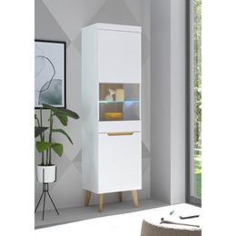 Home Affaire Vitrine &raquo;Torge, Hochschrank, Glasvitrine, Standvitrine, Vitrinenschrank&laquo; 1 Stk. tlg. in drei verschiedenen Farben verf&uuml;gbar, Glast&uuml;r & -