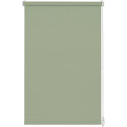 Gardinia Seitenzugrollo &raquo;EASYFIX Rollo Uni&laquo; Lichtschutz Sichtschutz mit Bohren/ohne Bohren freih&auml;ngend in sanften Pastellt&ouml;nen gr&uuml;n Polyester 150cm, 