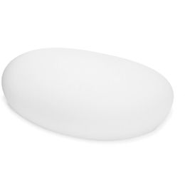 OTTO home LED Solarleuchte &raquo;Eellin, LED-Solar Steinleuchte 40 cm&laquo; LED-Modul 1 Stk. RGB Warmwei&szlig; mit Erdspie&szlig; wei&szlig; H: 16cm, 1 Stk.