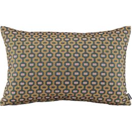 HOCK Dekokissen &raquo;Sami&laquo; mit trendigem Muster, Kissenh&uuml;lle mit F&uuml;llung, 1 St&uuml;ck gr&uuml;n Baumwolle, Polyester B/L: 40cm x 60cm, 1 Stk.