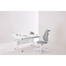 Paidi Schreibtischstuhl &raquo;JOOKI S aus pflegeleichtem Mikrofaser, ergonomisch mitwachsend&laquo; () h&ouml;henverstellbarer Kinderstuhl, 360&deg; Drehstuhl, 80 Kg 