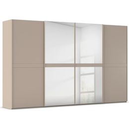 Rauch Schwebet&uuml;renschrank &raquo;Kleiderschrank Schrank Garderobe Schlafzimmerschrank SCALE-LINE&laquo; edle Optik mit Bauchbinde in Korpusfarbe mit Spiegel MADE 