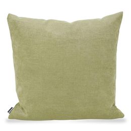 HOCK Dekokissen &raquo;Versatil Uni&laquo; Kissenh&uuml;lle mit F&uuml;llung, 1 St&uuml;ck gr&uuml;n Polyester B/L: 50cm x 50cm, 1 Stk.