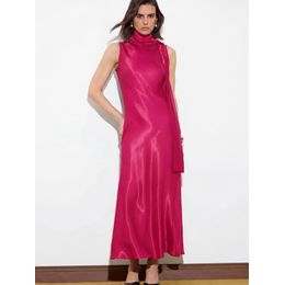 Trendyol Abendkleid Damen Gr&ouml;&szlig;e 40 pink Sommerkleid