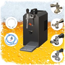 ich-zapfe Komplett Set - Zapfanlage, Bierzapfanlage JET 30K Bierkoffer mit Luftpumpe Durchlaufk&uuml;hler 1-leitig Trockenk&uuml;hler, bis zu 35 Liter/h