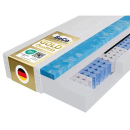 Beco Taschenfederkernmatratze &raquo;Royal Komfort Gel &ndash; GOLD TFK-Matratze mit Geltopper f&uuml;r Luxusschlaf&laquo; 26 cm hoch 480 Federn 1 Stk. tlg. Mit integriertem 
