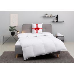 OTTO home Daunenbettdecke &raquo;Cavanelle, Bettdecke in 135x200 cm & 155x220 cm&laquo; normal F&uuml;llung 80% Daunen & 20% Federn 1 Stk. tlg. Bettdecken, Sommer, 