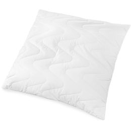 Centa Star Microfaserkissen &raquo;Sport Line&laquo; 1 Stk. tlg. wei&szlig; Bezug: 100% Baumwolle. F&uuml;llung: 100% Polyester B/H/L: 80cm x 80cm, Baumwolle, 1 Stk.