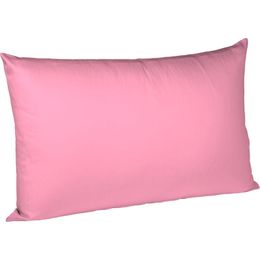 Fleuresse Kissenbezug &raquo;Colours Mako Satin, 100% Baumwolle, mit Rei&szlig;verschluss&laquo; Mako Satin, gl&auml;nzend, glatt, Premium Qualit&auml;t pink Mako-Satin, Mako-