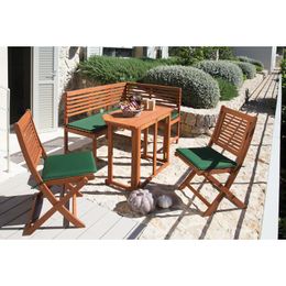 Merxx Gartentisch &raquo;Holz&laquo; 50x90 cm braun B/H/T: 50cm x 74cm x 90cm