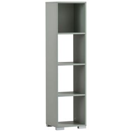 Welltime Ablageregal &raquo;Baku&laquo; Solide Verarbeitung - Dieses Produkt ist in Deutschland gefertigt gr&uuml;n Holzwerkstoff B/H/T: 36,3cm x 142,7cm x 33cm, 4 Stk