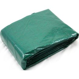 Karibu Pool-Abdeckplane &raquo;TOSCANA &Oslash;550 cm inkl. Spannschnur&laquo; Winterabdeckplane &Oslash;: 550 cm f&uuml;r Holzpools der Serie TOSCANA Polyethylen (PE) B/H/L: 550cm x 550cm