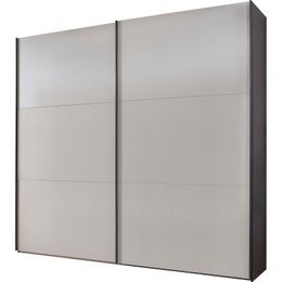 Wiemann Schwebet&uuml;renschrank &raquo;Korfu&laquo; hochwertige Beschl&auml;ge grau B/H/T: 197,3cm x 217cm x 67cm, T&uuml;ren: 2 Stk.
