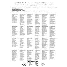 ich-zapfe Komplett Set - Zapfanlage JET 30 Bierkoffer, Bierzapfanlage, Durchlaufk&uuml;hler 1-leitig Trockenk&uuml;hler, bis zu 35 Liter/h