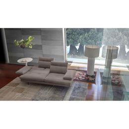 Calia italia 3,5-Sitzer &raquo;Toby Wing, 228 cm breit, italienisches Designsofa, Megasofa&laquo; inkl. Sitztiefenverstellung und Armteilfunktion, F&uuml;&szlig;e in Schwarz