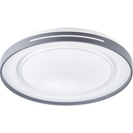 Brilliant LED Deckenleuchte &raquo;Barty&laquo; LED-Modul 1 Stk. dimmbar- mit Fernbedienung - mit Nachtlichtfunktion wei&szlig; 1, &Oslash; 48,5cm H: 6,5cm, 1 Stk.