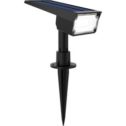 Luxform Gartenleuchte &raquo; Solar Areg&laquo; LED-Modul 1 Stk. Warmwei&szlig; Gartenleuchte, Solarenergie, Smarthome, kabellos schwarz H: 31cm, 1 Stk.