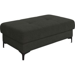 3C Carina Hockerbank &raquo;Burnaby&laquo; passend zur Serie "Burnaby", B/T/H: 126/76/47 cm grau B/H/T: 126cm x 47cm x 76cm, Chenille-Optik