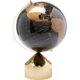 KARE Dekoobjekt &raquo;Deko Objekt Globe Top Gold 47cm&laquo; gold B/H/T: 30cm x 47cm x 30cm
