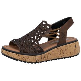 Rieker Strap Sandals 'V1765' female size 41 Brown