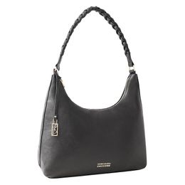 MARCO TOZZI by GMK Damen MARCO TOZZI by GMK Hobo Hobo, Henkeltasche mit geflochtenem Henkel schwarz B/H/T: 35cm x 36cm x 11cm