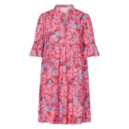 JOOP! Damen JOOP! Sommerkleid &raquo;Devi&laquo; Seitennahttaschen A-Linie, floraler Alloverprint M, N-Gr