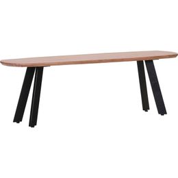 GUTMANN FACTORY Essbank 1 Stk. tlg. beige Massivholz B/H/T: 140cm x 45cm x 40cm, Breite 140cm