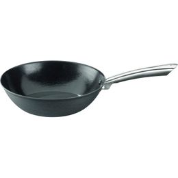GSW Wok &raquo;Professionell&laquo; Gusseisen 1 Stk. tlg. Induktion schwarz &Oslash; 28cm