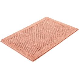 Kleine Wolke Badematte &raquo;Net, Badvorleger, Badezimmer Teppich&laquo; H&ouml;he 17 mm rutschhemmend beschichtet fu&szlig;bodenheizungsgeeignet Badteppich, Uni Farben, rutschhhemmend 