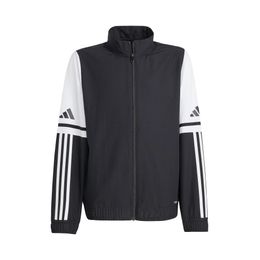 adidas Performance Sportjacke 'Squadra 25' Jungen Gr&ouml;&szlig;e 140 schwarz / wei&szlig;