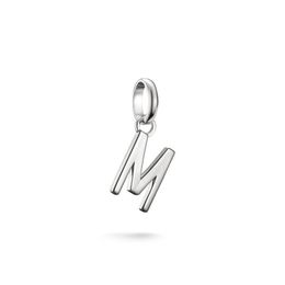 Thomas Sabo Damen Thomas Sabo Charm Buchstabe &raquo;Charm Alphabet/Buchstabe - Connect&laquo; silber M