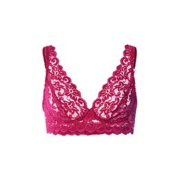 Hanro Bra ' Moments ' female size 80 Dark pink / Red