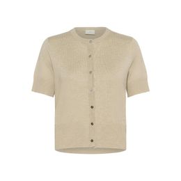 Kaffe Knit Cardigan 'KALizza' female size XL mottled beige