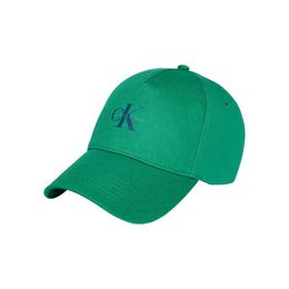 Calvin Klein Jeans Herren Baseball Cap &raquo;MONOLOGO PRINTED BASEBALL CAP&laquo; Mit festem Schirm Einheitsgr&ouml;&szlig;e