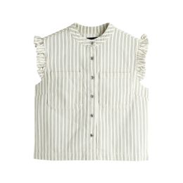 next Vest female size 6XL/7XL Ecru / Olive