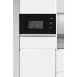 Exquisit Einbau-Mikrowelle &raquo;EMW25-G-020&laquo; Grill Mikrowelle 1450 W 2-in-1 Ger&auml;t: Aufw&auml;rmen oder Grillen &ndash; Genuss im Handumdrehen grau Einheitsgr&ouml;&szlig;e 